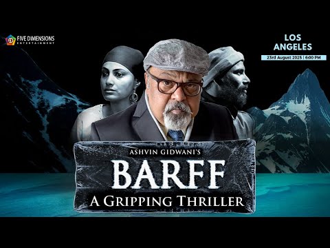 Bollywood Theatre Festival - Barff Saurabh Shukla on Aug 23, 2025 at ...