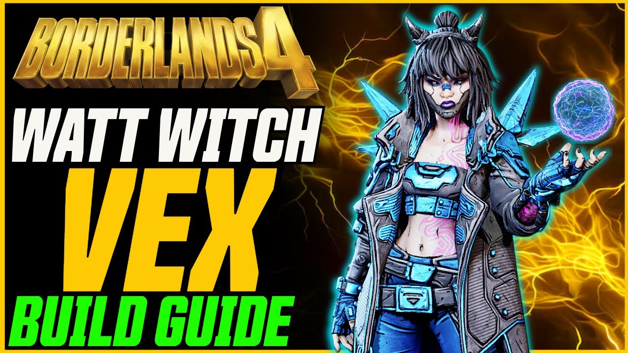 NEW Best All Rounder Vex Build!? (Use Any Gun!) // Borderlands 4 Watt Witch Build Guide (UVH5)
