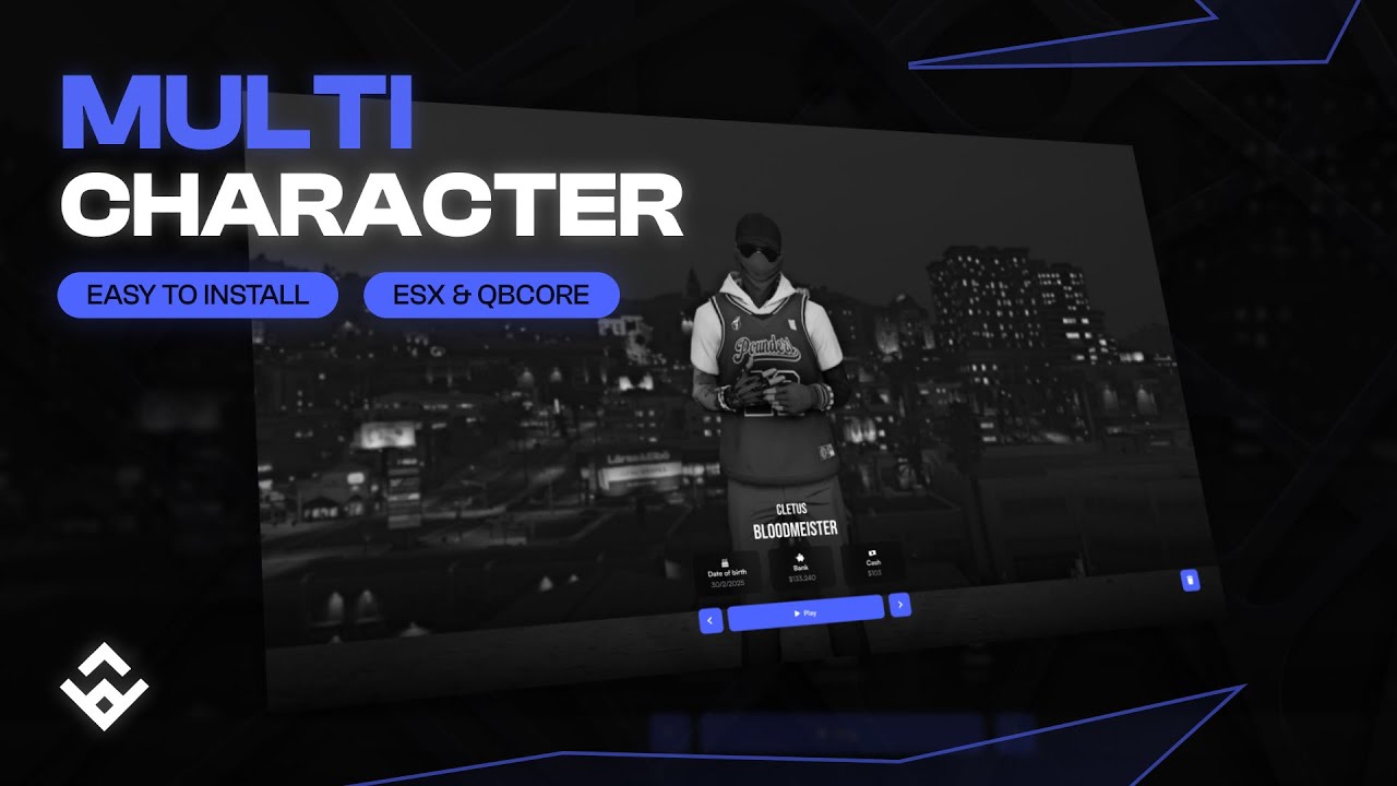 Pure Multicharacter [QB/ESX/STANDALONE] | FiveM Script