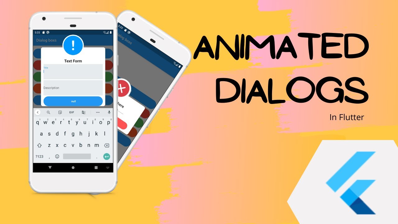 Animated Dialog Box Tutorial UI | Flutter Tutorials