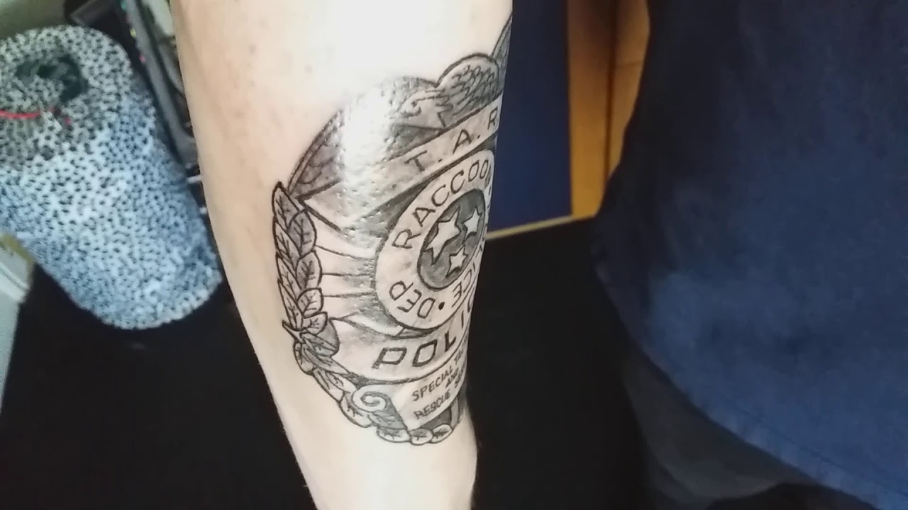 Resident Evil S.T.A.R.S Tattoo