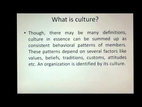 Organizational Culture Defination and Concepts V2