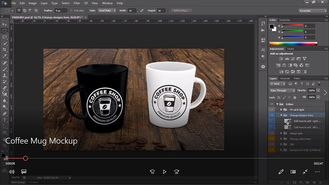 Coffee Mug Mockup - PSD - Free Download