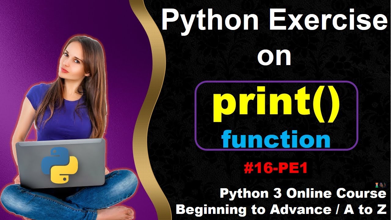 Solve problems using print function| Python programming Exercise in Hindi #01