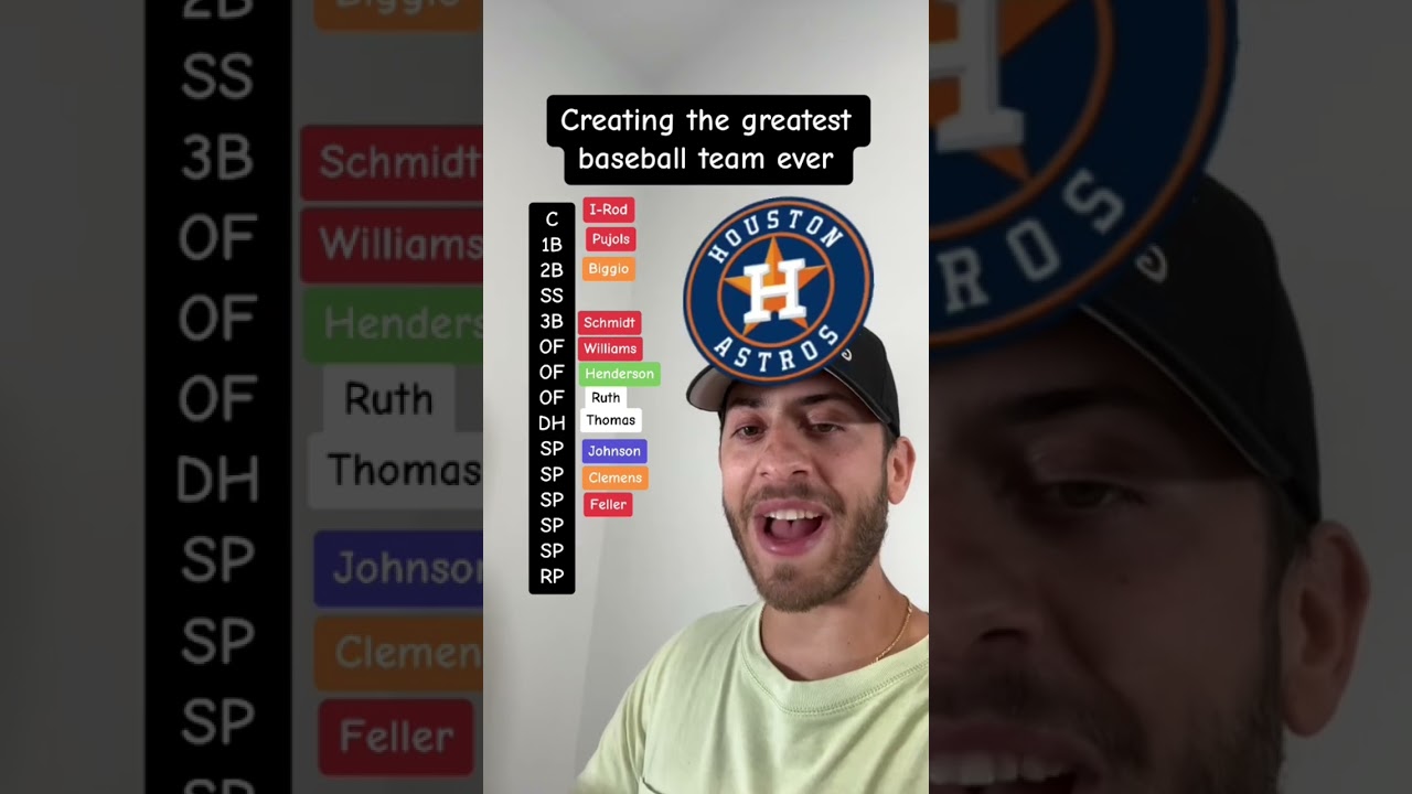 Creating the greatest baseball team using players throughout MLB history pt 2