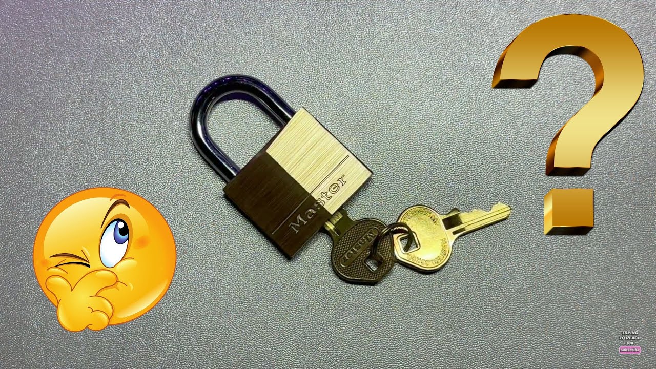 How To Pick The Masterlock 140