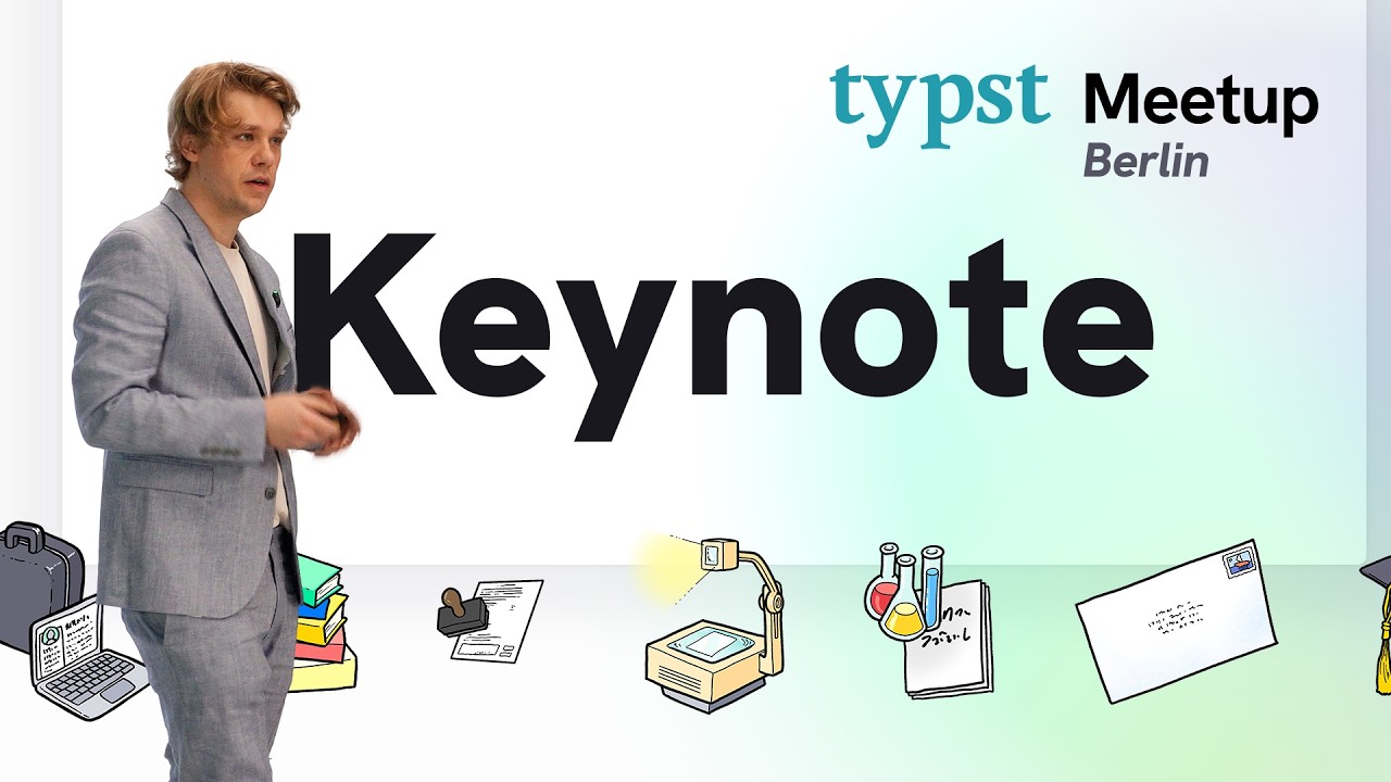 Typst Meetup 2026: Keynote