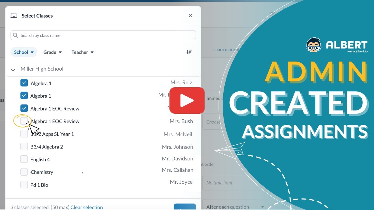 How to Use Admin Created Assignments