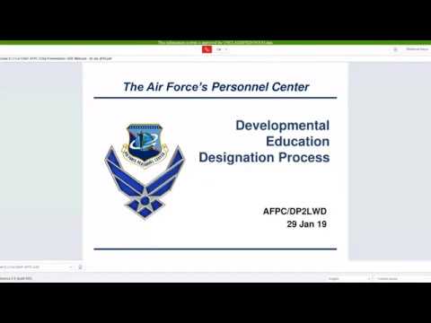 Officer Developmental Education