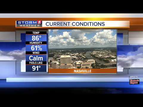 Lelan's afternoon forecast: Wednesday, August 14
