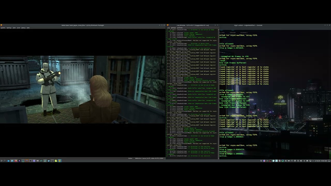 Metal Gear Undubbed - Project Preview build 2025/02