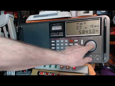 TRRS #2301- Big Berta (Grundig 800) - Scanning Shortwave Band
