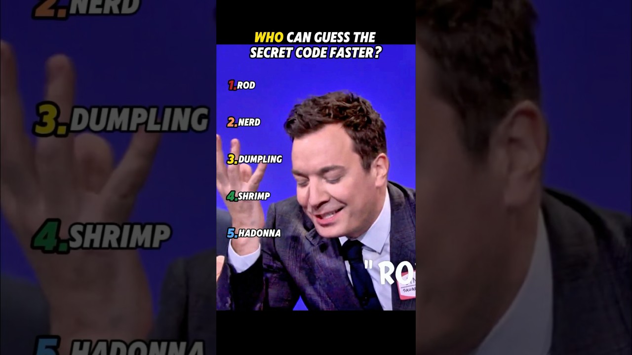 Who can guess the secret code faster? #youtubeshorts