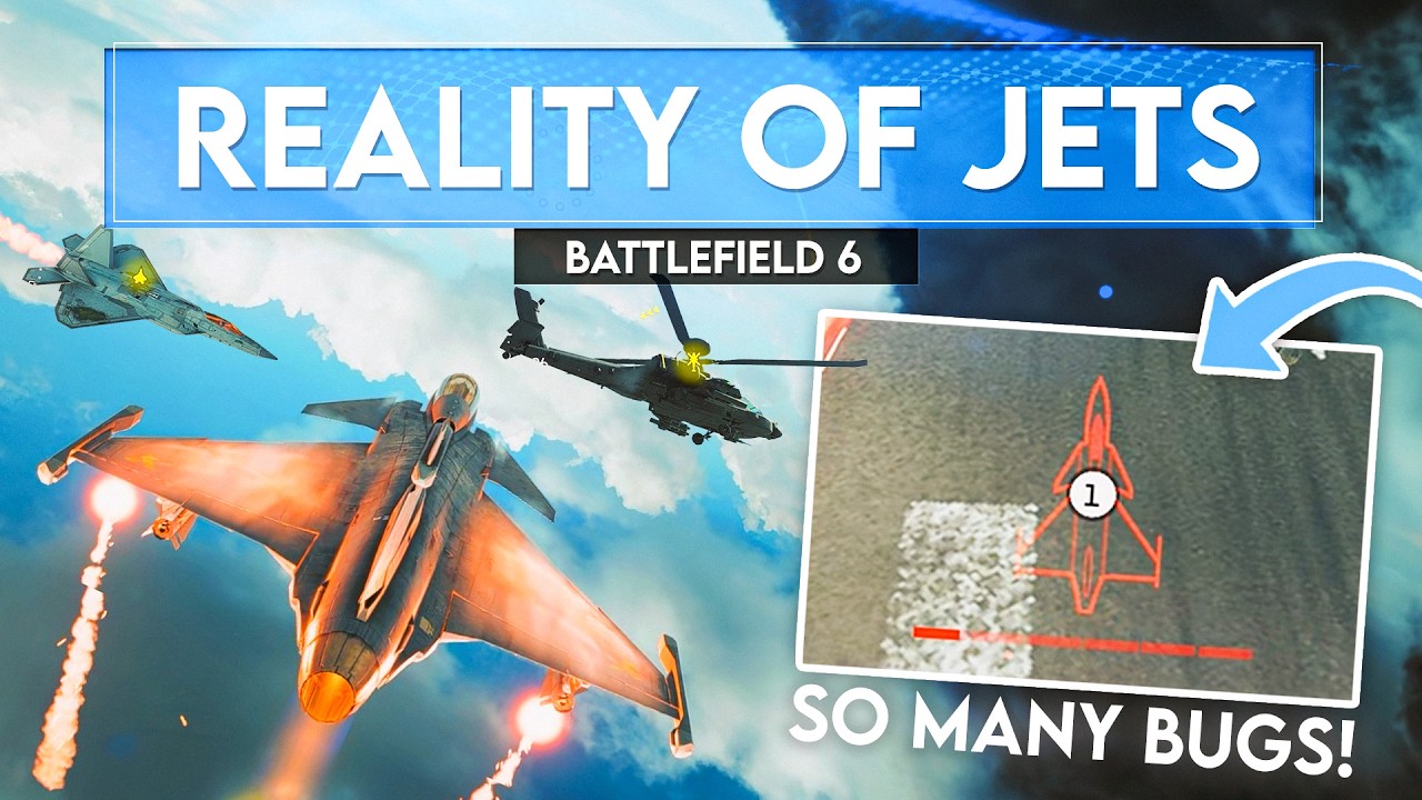 What Flying Jets is Really like now in BF6…