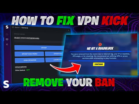 Best Fortnite HWID Spoofer 2025 - Fix HWID Bans & VPN Kick 🛠️