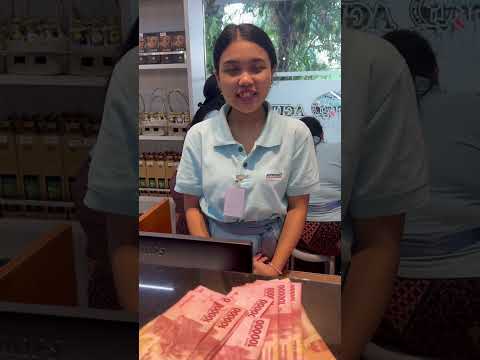 My money is 150 USD in Bali you are millionaire in Indonesian rupiah