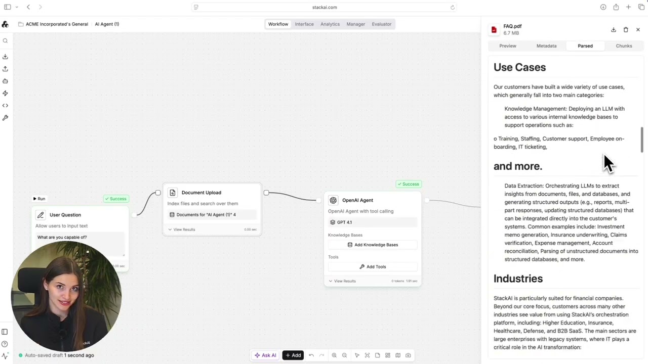 StackAI Platform Overview
