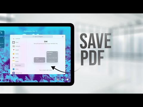 How to Save PDF on iPad (tutorial)