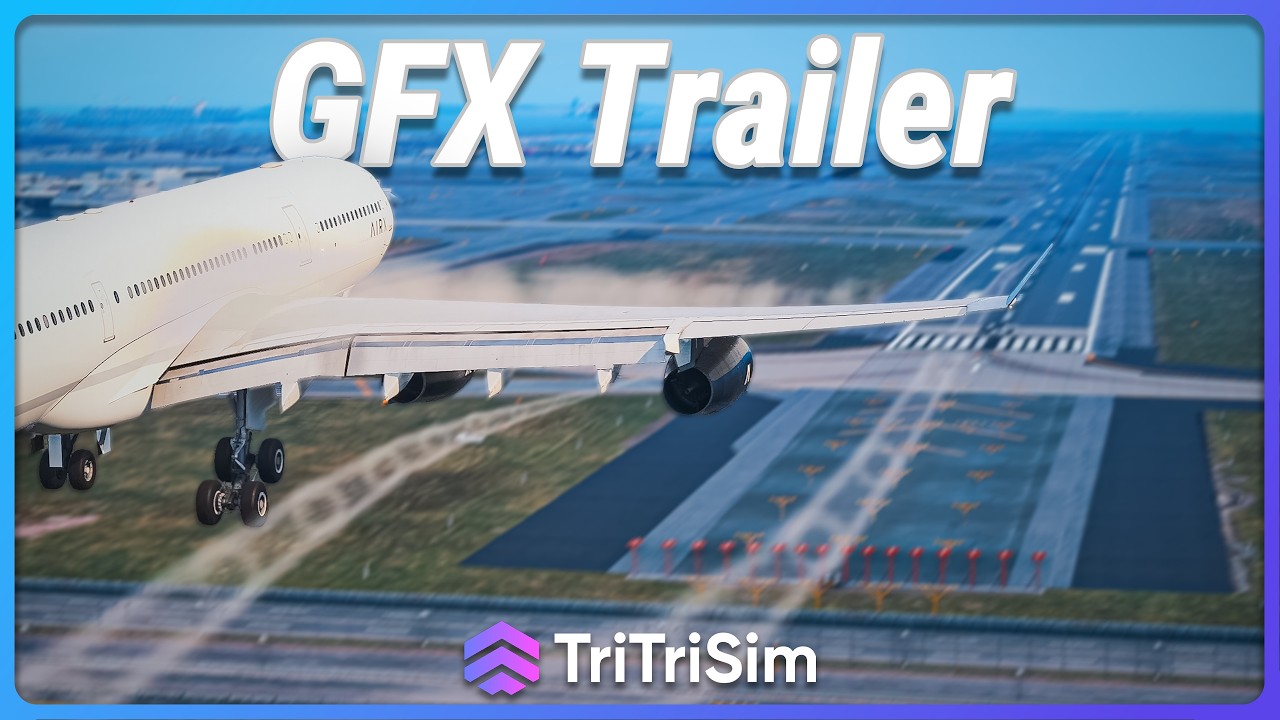 TriTriSim GFX | OFFICIAL TRAILER | *GIVEAWAY!* | MSFS 2020 & 2024
