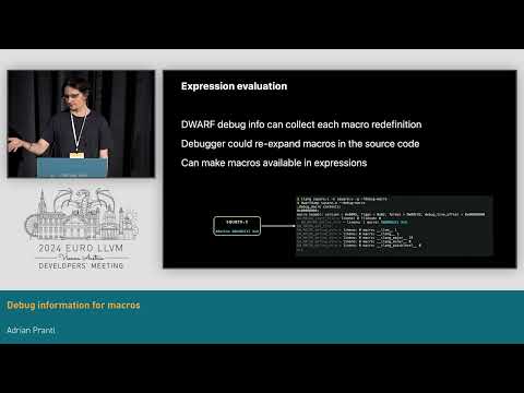 2024 EuroLLVM - Debug information for macros