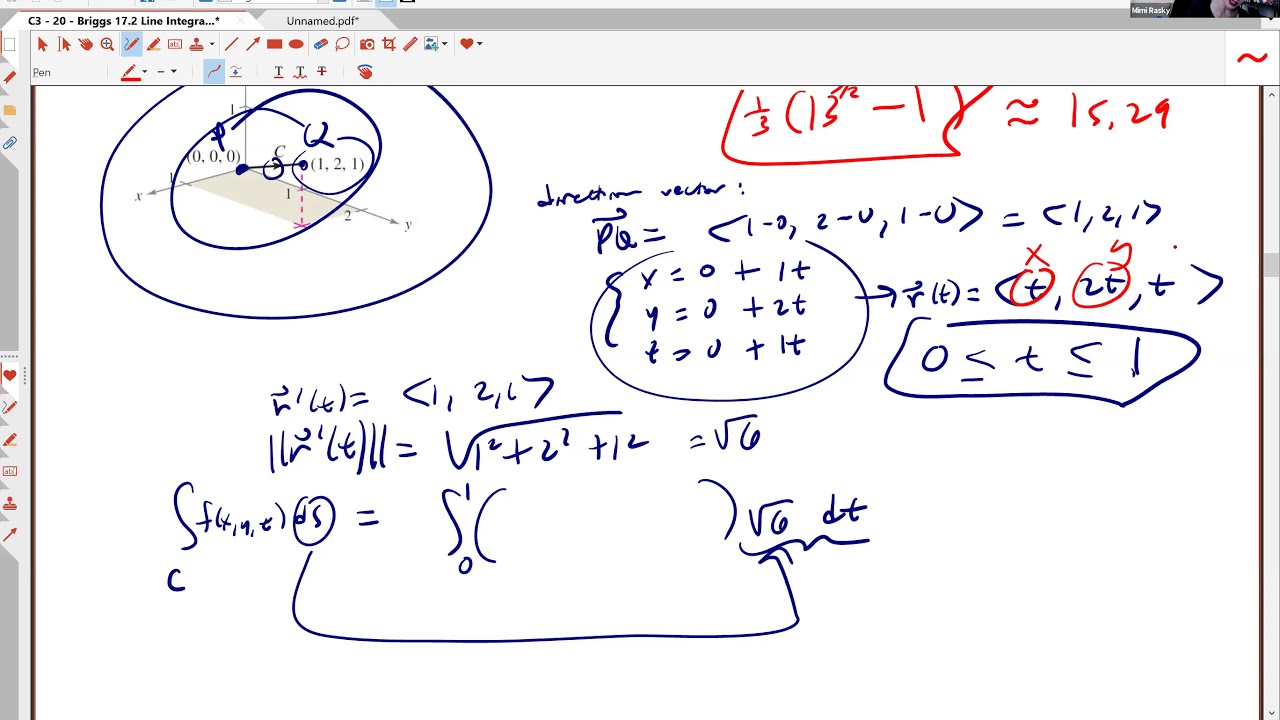 Math 252 Day #29 More Line Integrals