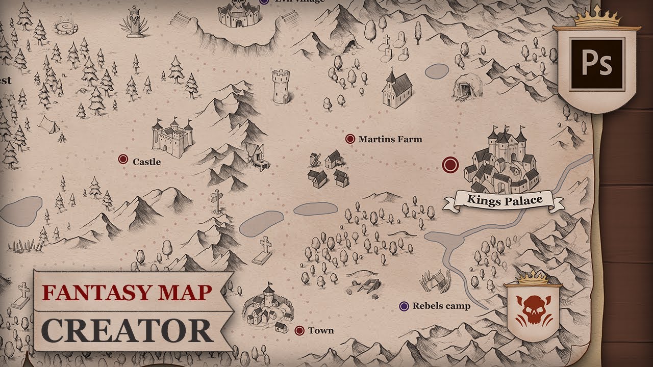 Fantasy Map Creator Teaser
