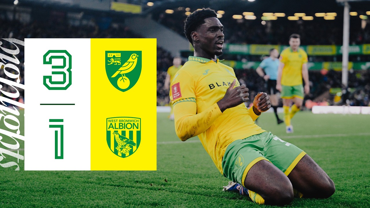 FA CUP W 🤩 | Norwich City 3-1 West Bromwich Albion | Highlights