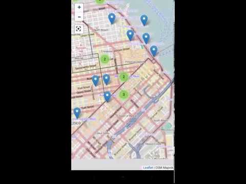 Leaflet demo on Nexus 5 for GoUSA