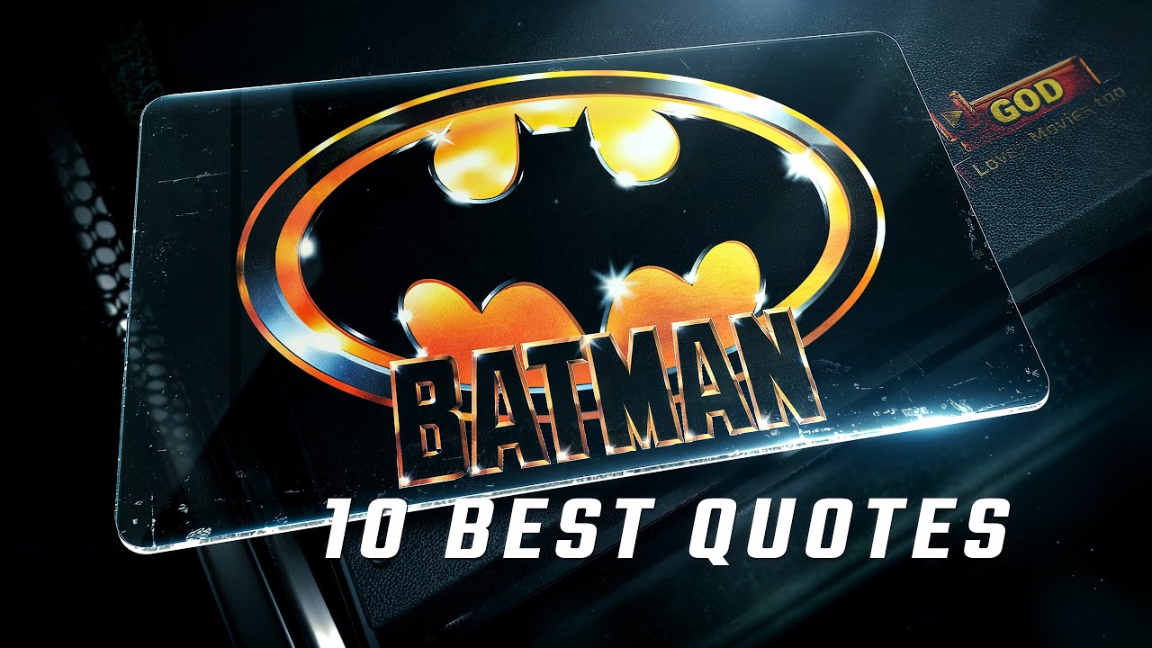 Batman 1989 | 10 Best Quotes