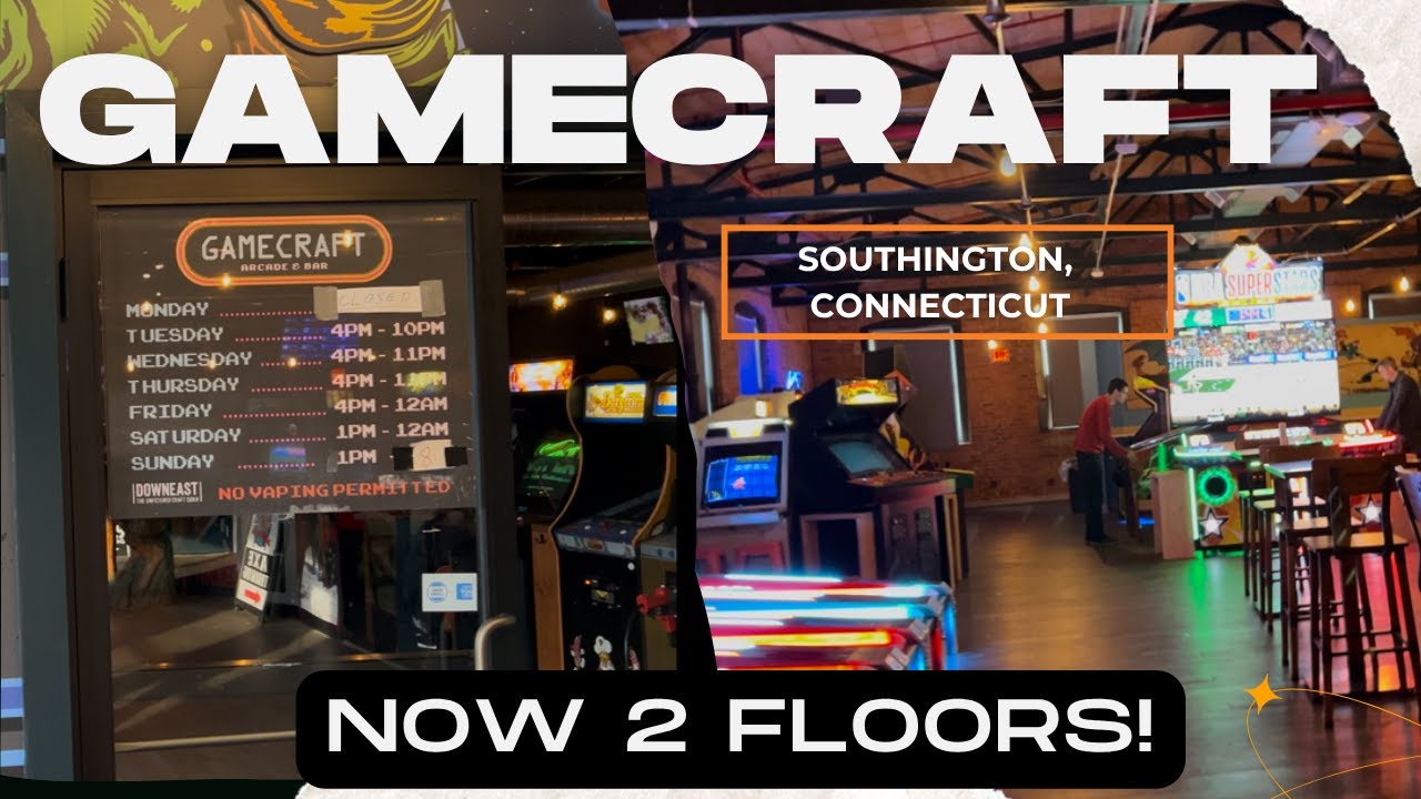 GameCraft in Southington, Connecticut - Now two floors!