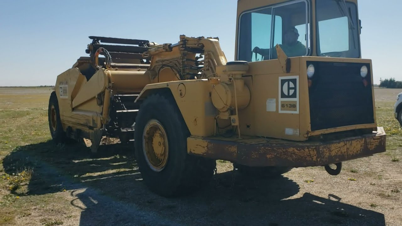 Caterpiller 613B Self-Propelled Elevating Dirt Scraper