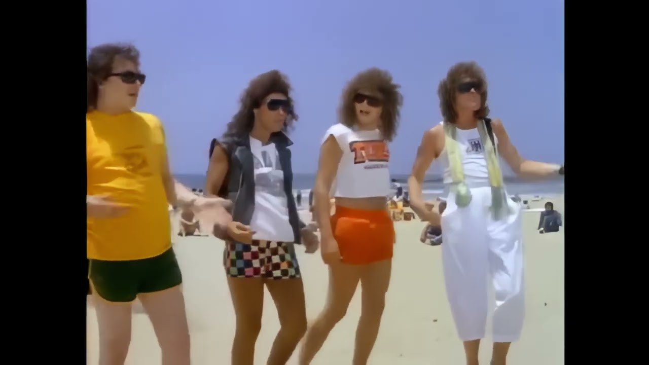 Y&T  - Summertime Girls - 4K UHD! (official music video Upscaled to 4K)