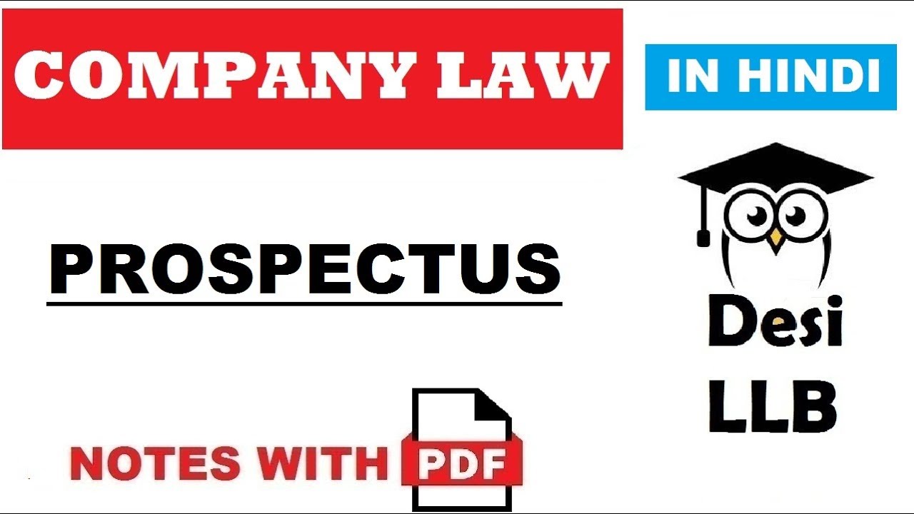 Understanding Prospectus: Definition, Importance, and Legal ...