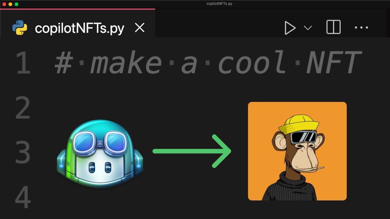Can Github Copilot make NFTs?
