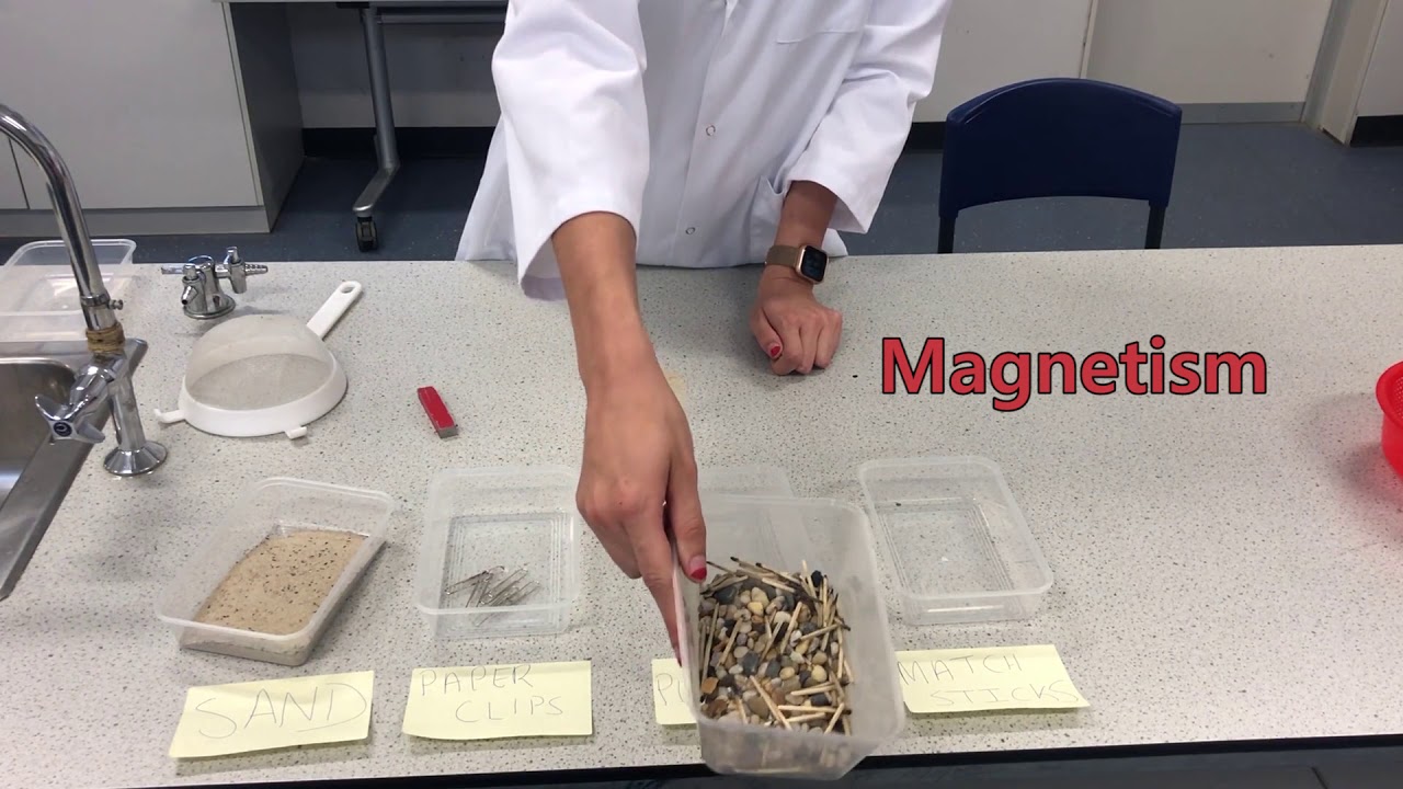 Year 7 Science Experiment   Separating mixtures