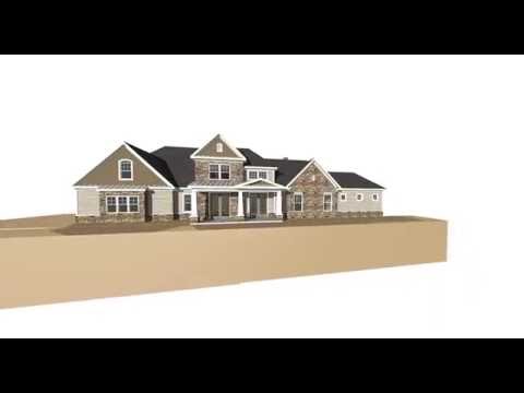 modern interpretation of a craftsman style home design