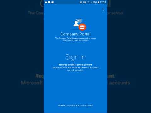 Enroll Android for Work device in Intune management