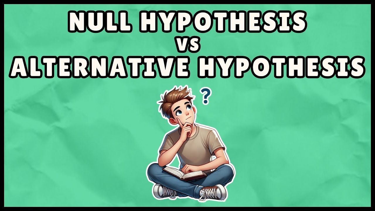 Null Hypothesis Vs Alternative Hypothesis (Easy Explanation)