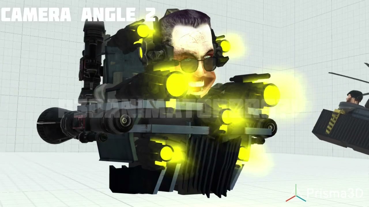 G-Man Lip Sync Test | P3D Animation  