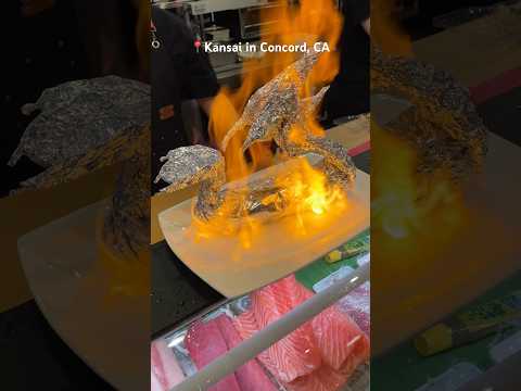 Kansai in Concord #kansaisushi #concord #sushi #yummy #nomnomnom #kansai #fire #dragonroll #foodie