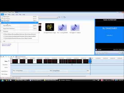 How to make a music video with lyrics and how to upload it on Youtube in HD (HD)
