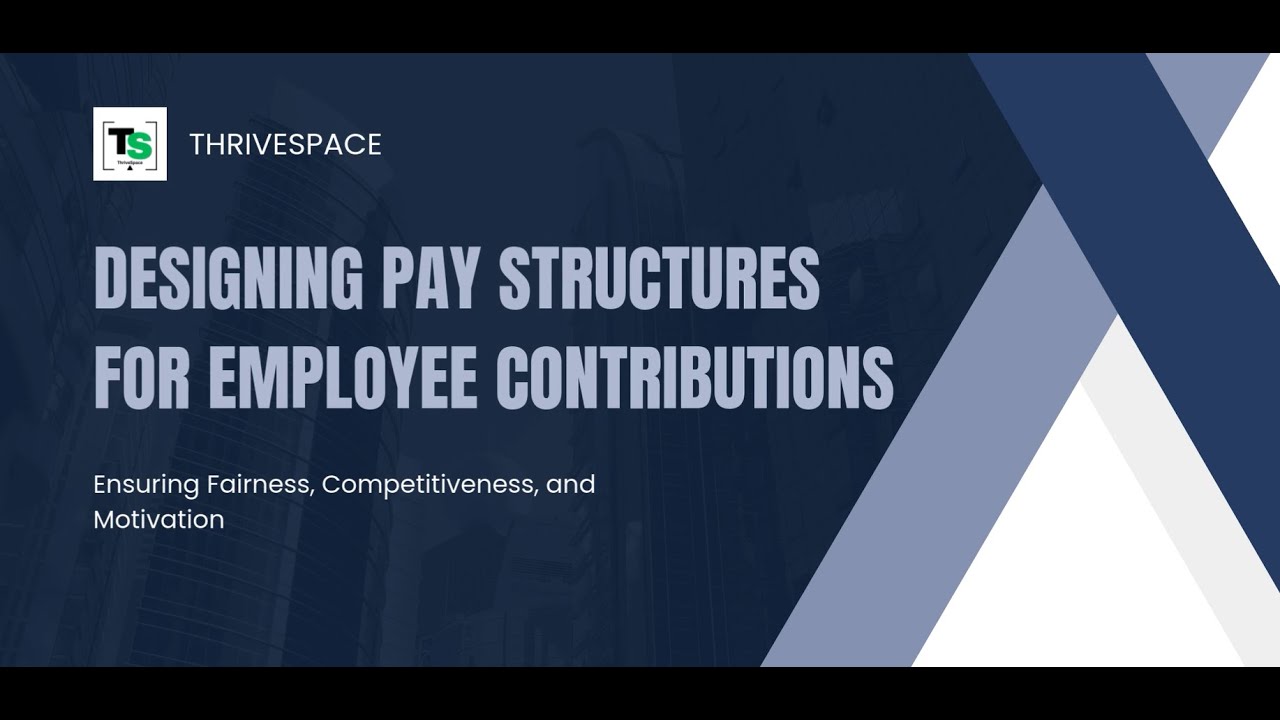 Designing Pay Structures for Employee Contributions