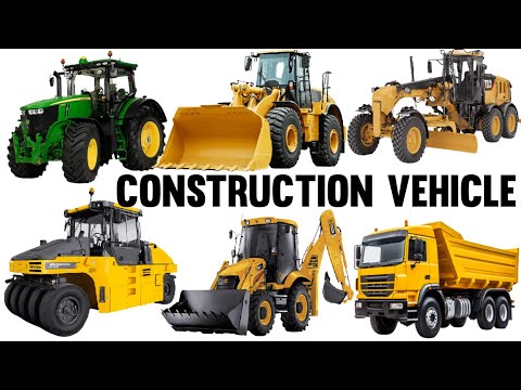 CONSTRUCTION vehicle names | learn CONSTRUCTION vehicle meaning in English