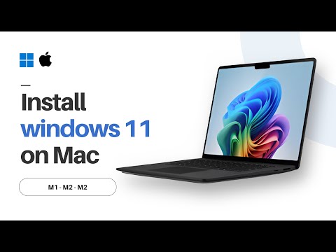 Install windows 11 on Mac M1, M2, M3, M4 2024