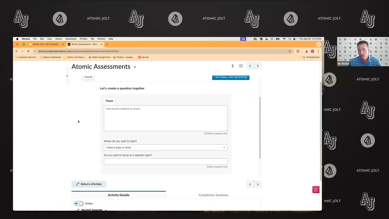 Lunch & Learn: Atomic Assessments for Nursing in Brightspace