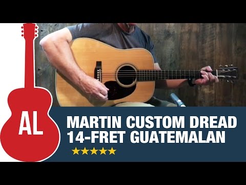 Martin Custom 14-Fret Dreadnought Guatemalan Rosewood (Torrefied Top)
