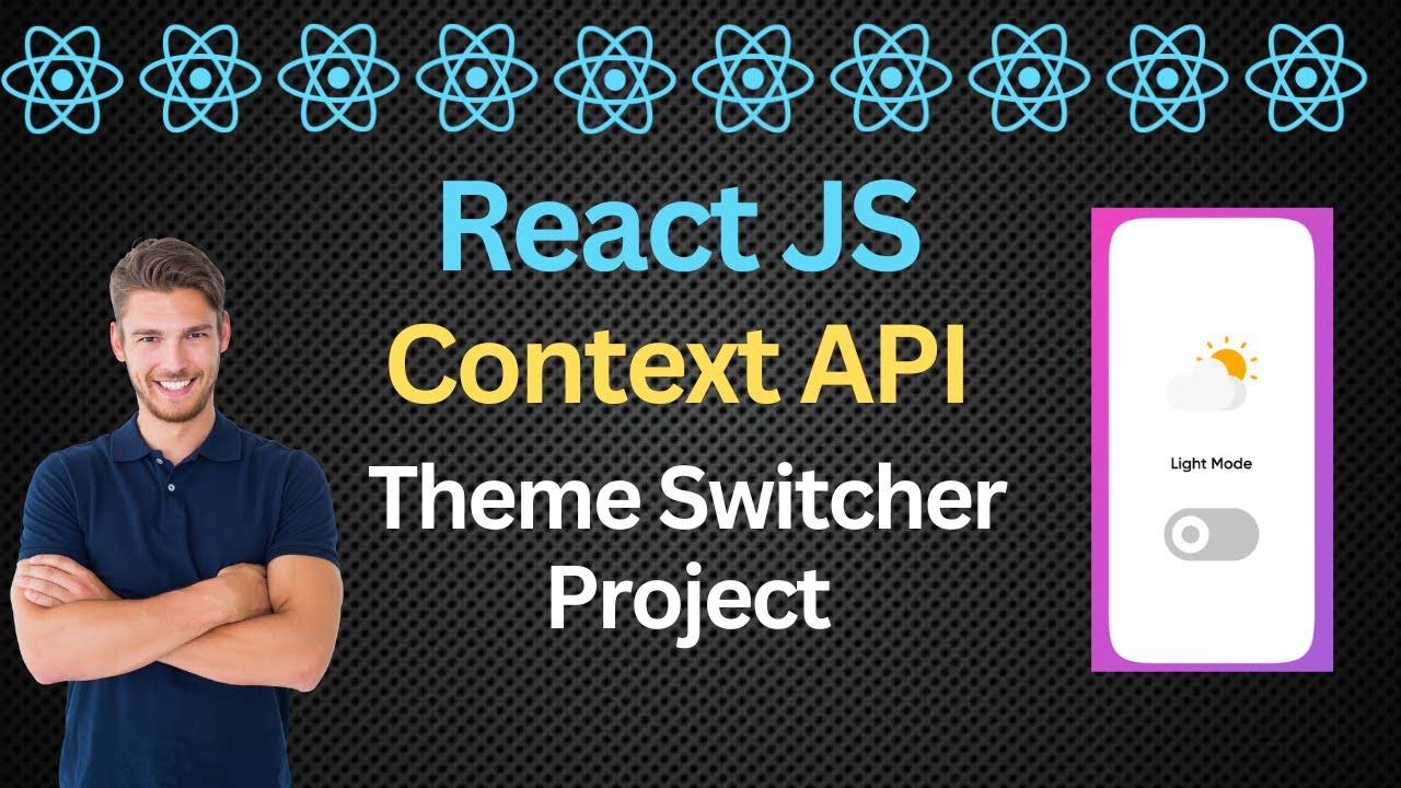 React project Theme Switcher using Context API | useContext hook | React Project