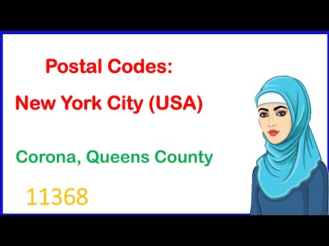 Postal Code Post Office Postcode Queens County New York NY USA zip code Area Code