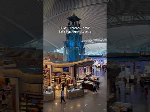 Bali Airports Most Amazing VIP Lounge with Unlimited Food and Fresh Smoothies | #Bali #Indonesia