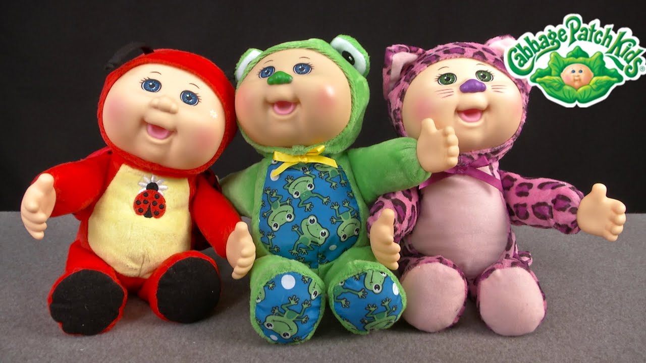 Cabbage Patch Kids Cuties Rainforest Friends from Wicked Cool Toys